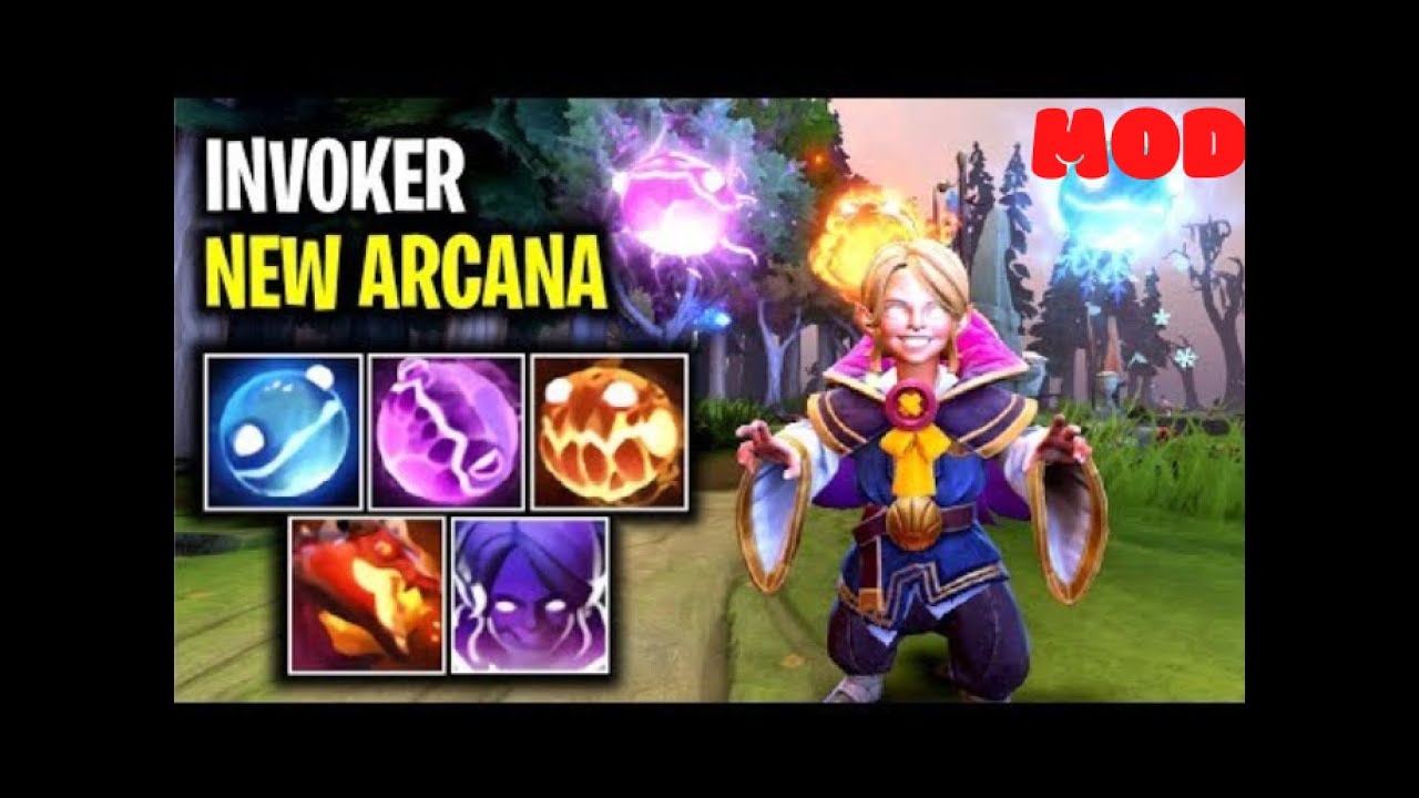 UPDATE DOTA 2 MODS SKIN Invoker arcana Only [31/10/2022] [ONLY Invoker ...