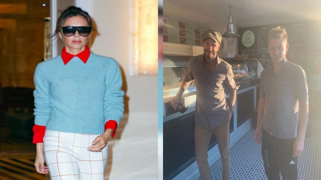 David Beckham makes two hour round trip to pick up fish and chips for ...