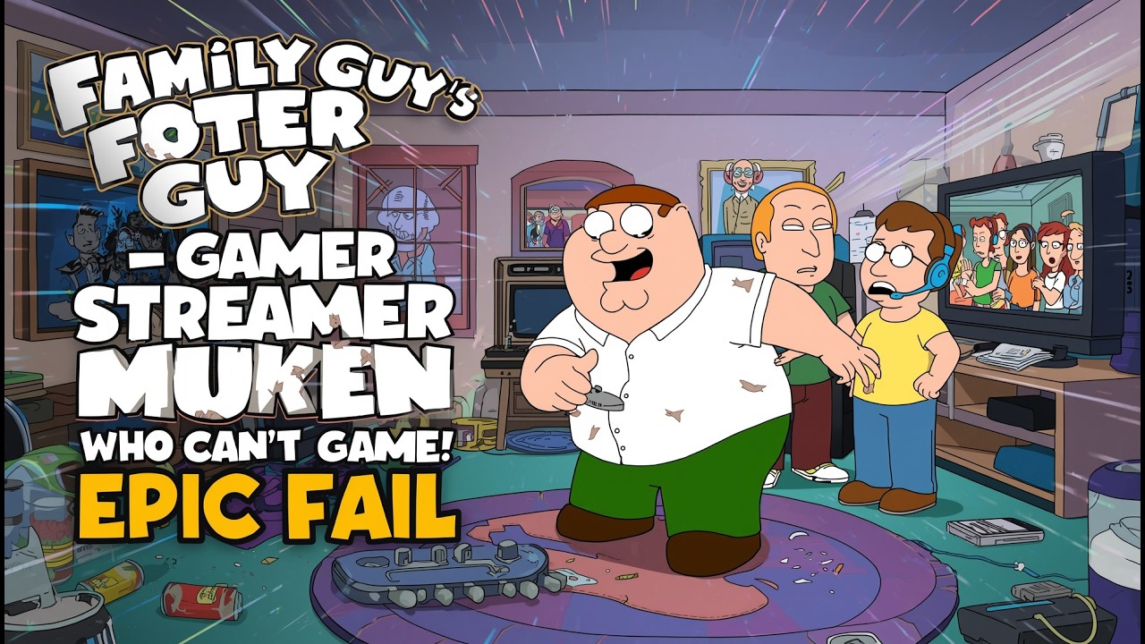 Family Guy’s Peter Griffin - Gamer Streamer Who Can’t Game! - YouTube