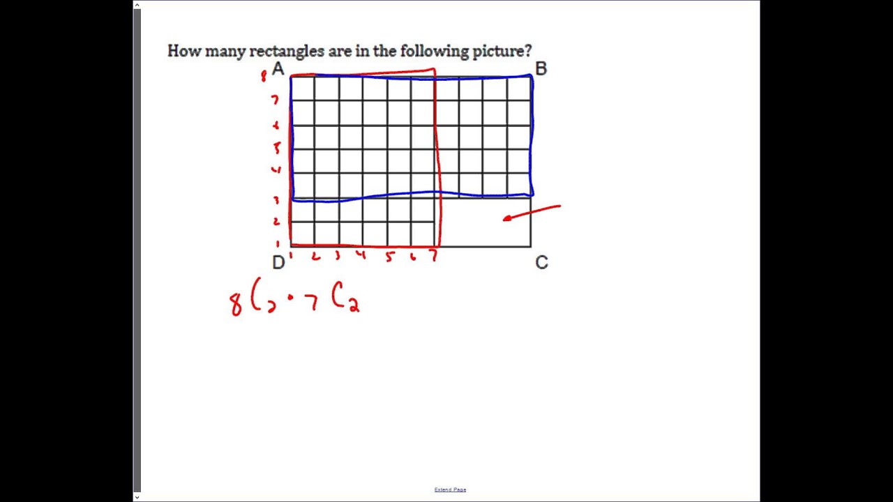 Application of Combinations - A Difficult Counting Rectangles Problem ...