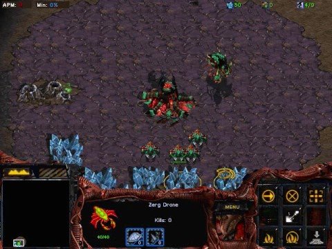 Starcraft Worker Splits - Low Money and Fastest - YouTube