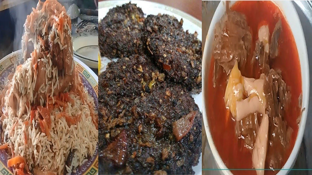 3 Best Street Foods of Peshawar | Peshawari Siri Paya , Kabuli Pulao ...