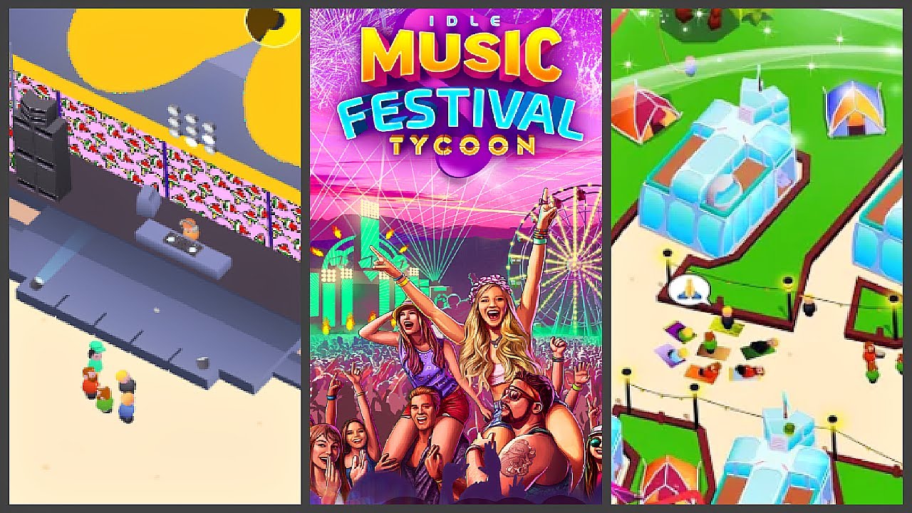 Idle Music Festival Tycoon (Gameplay Android) - YouTube