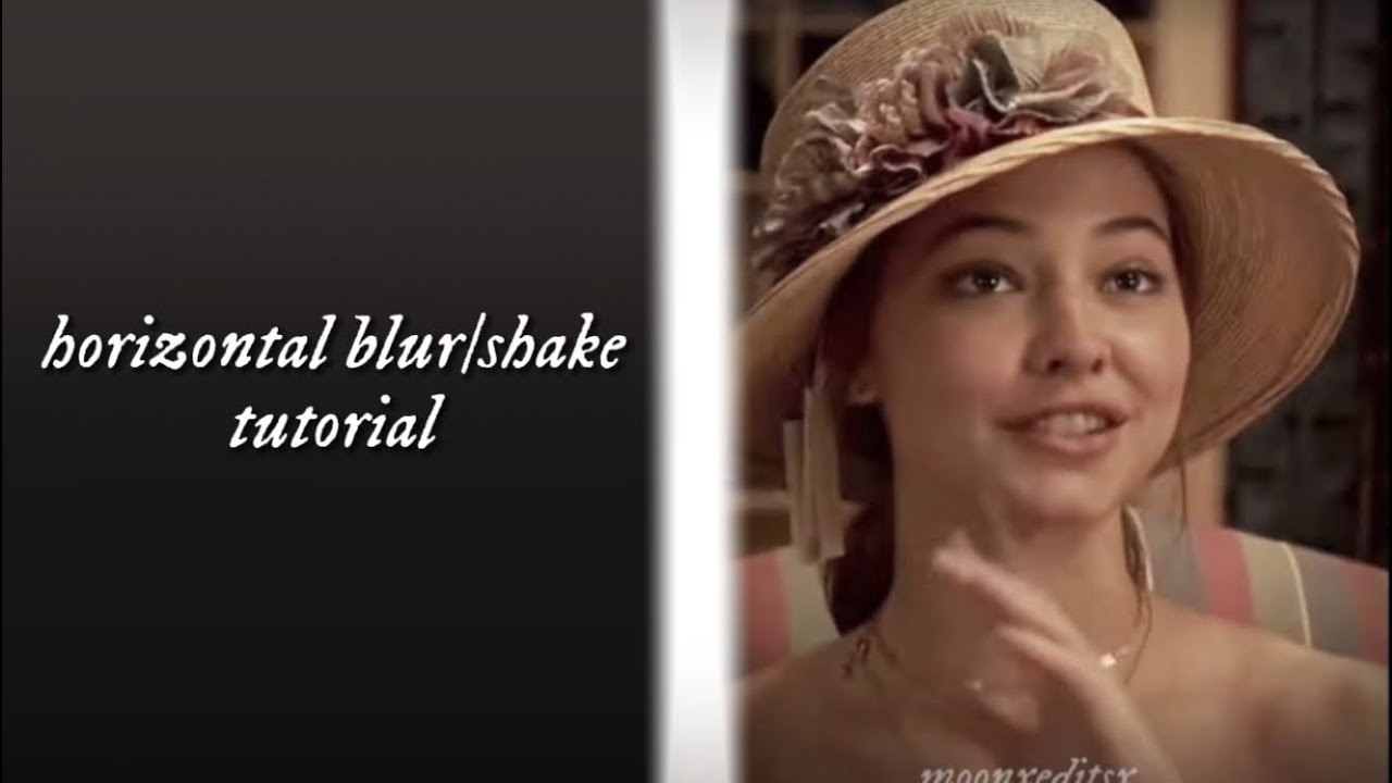 horizontal blur/shake tutorial :: requested :: - YouTube