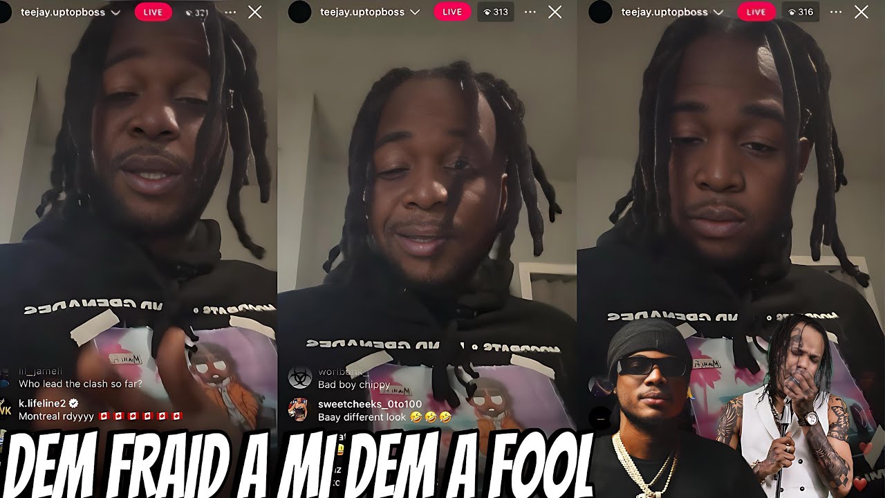 Big War Teejay Send Serious Warning To Masicka And Tommy Lee Sparta Full Live 😱 - YouTube