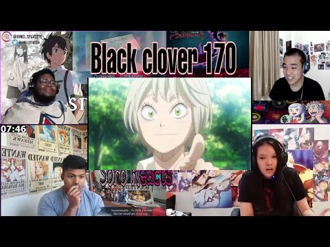 Asta vs Liebe Black Clover Episode 170 ブラッククローバー 170話 反応 REACTION ...