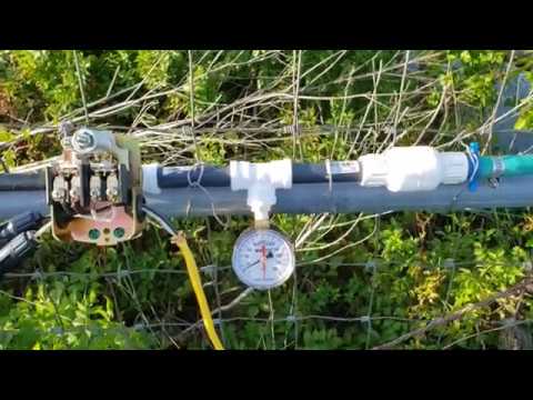 Solar Water Pump Pressure Switch Setup - YouTube