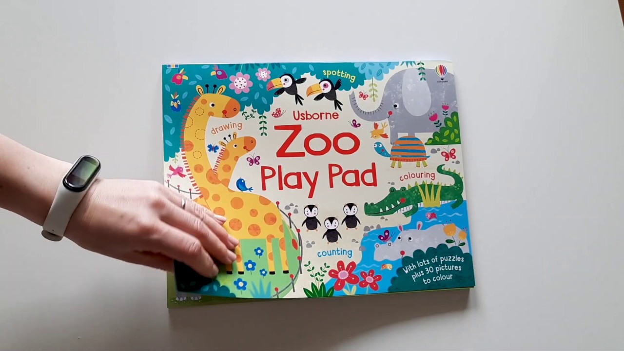 Usborne - Zoo Play Pad - YouTube