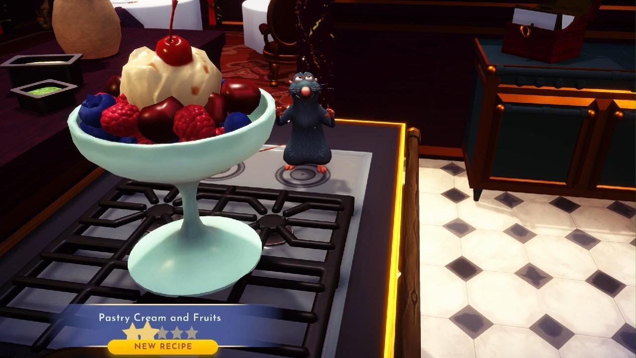 Disney Dreamlight Valley: How to Make 5-Star Pastry Cream and Fruits ...