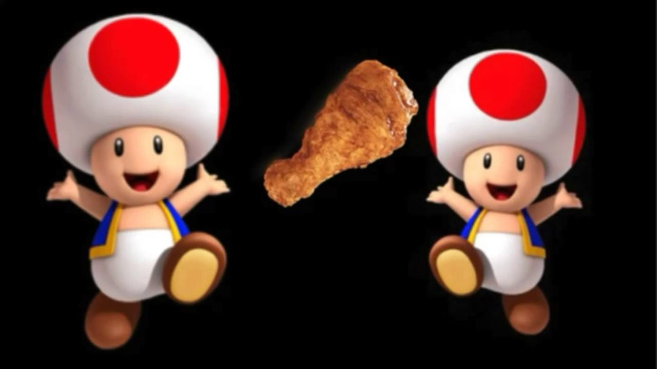 Toads eating chicken: Day 3 - YouTube