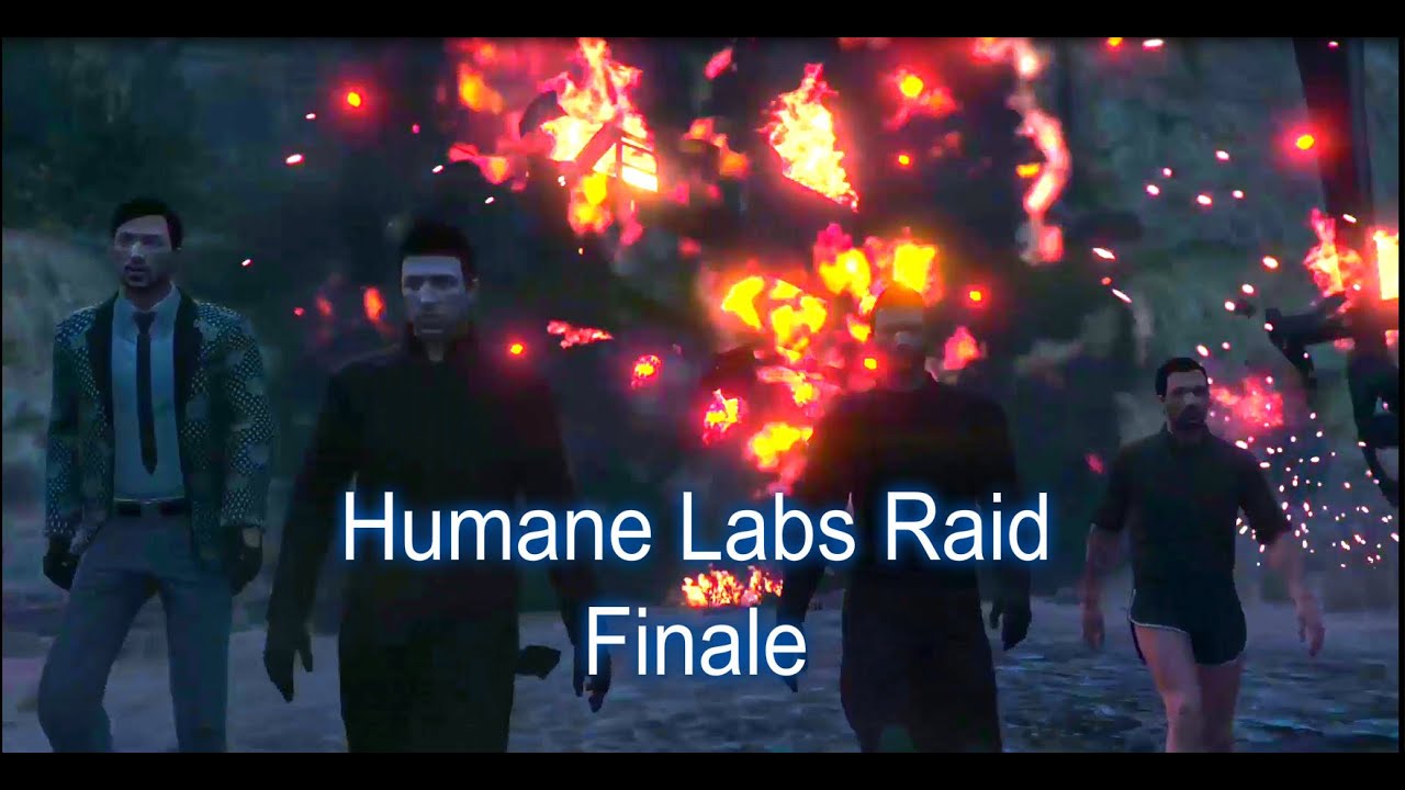 GTA 5 Heists: The Humane Labs Raid Finale - YouTube