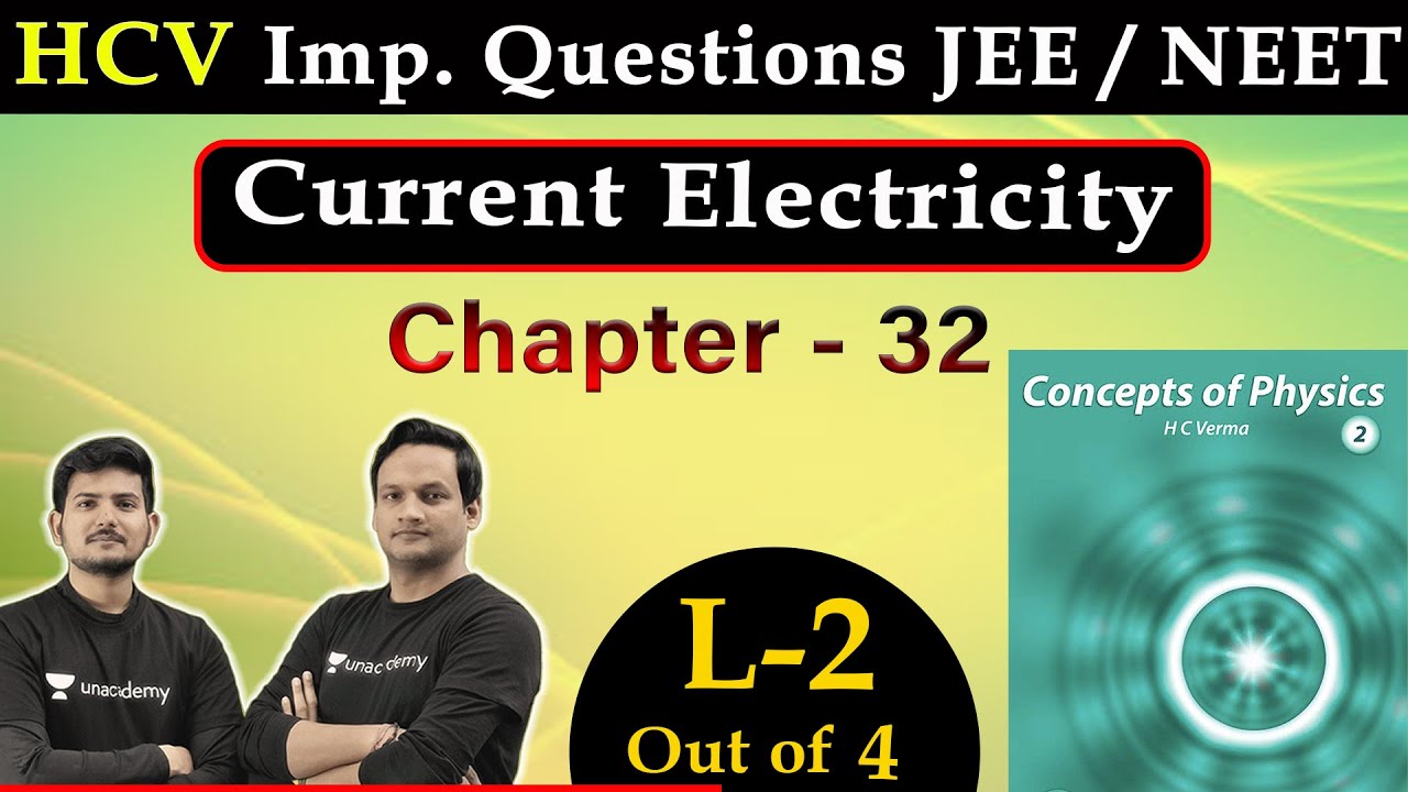HCV Important Questions For JEE Current Electricity Chapter 32 hcv-important-questions-for-jee-current-electricity-chapter-32