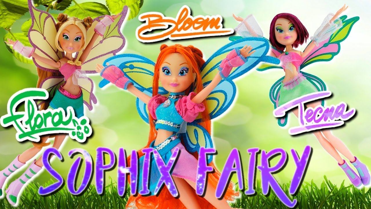 Winx Club Review - Bloom, Flora & Tecna Sophix Fairy |FR| - YouTube