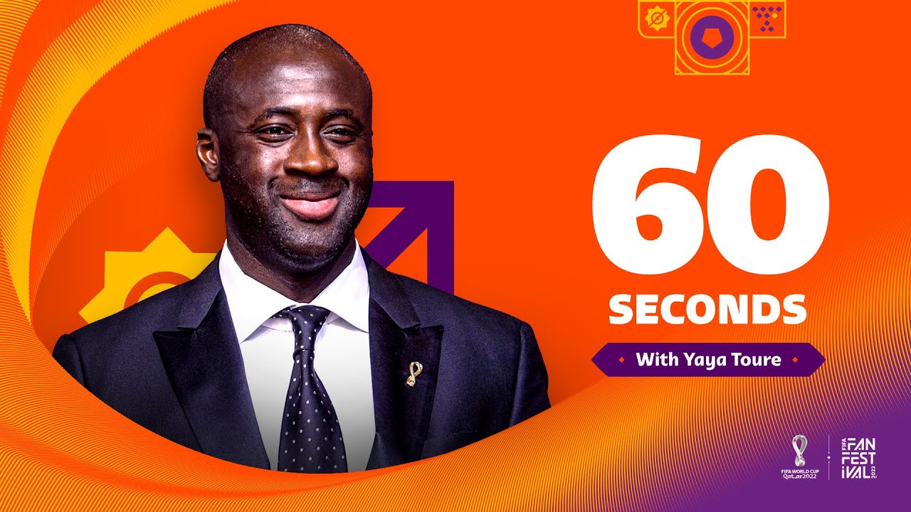60 seconds with Yaya Toure at the FIFA Fan Festival™ - YouTube