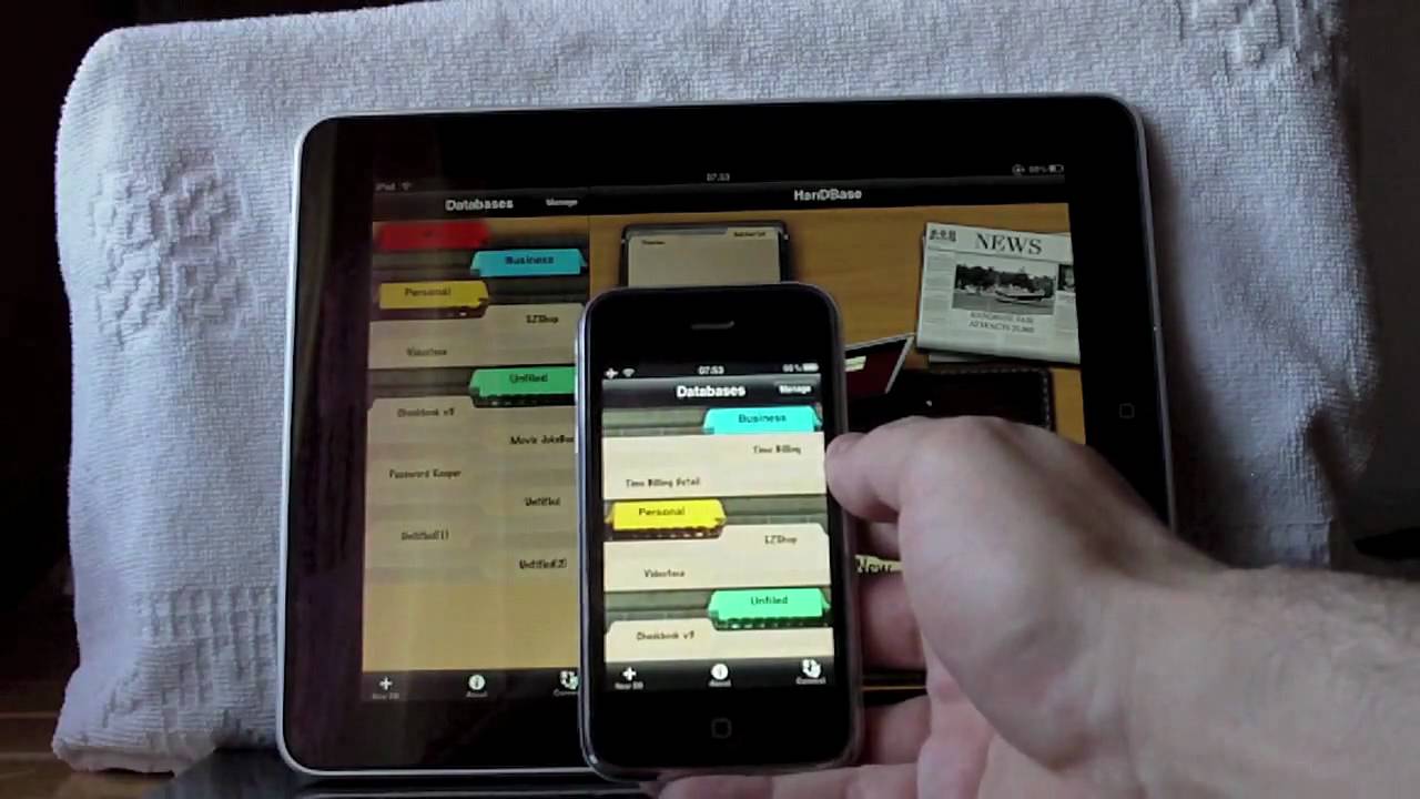 HanDBase - Recensione iPhone/iPad - YouTube