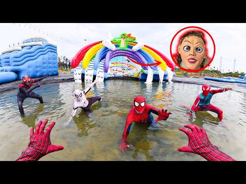 Team 6 Spider-Man Escape Annabelle’s Story in an Abandoned Water Park