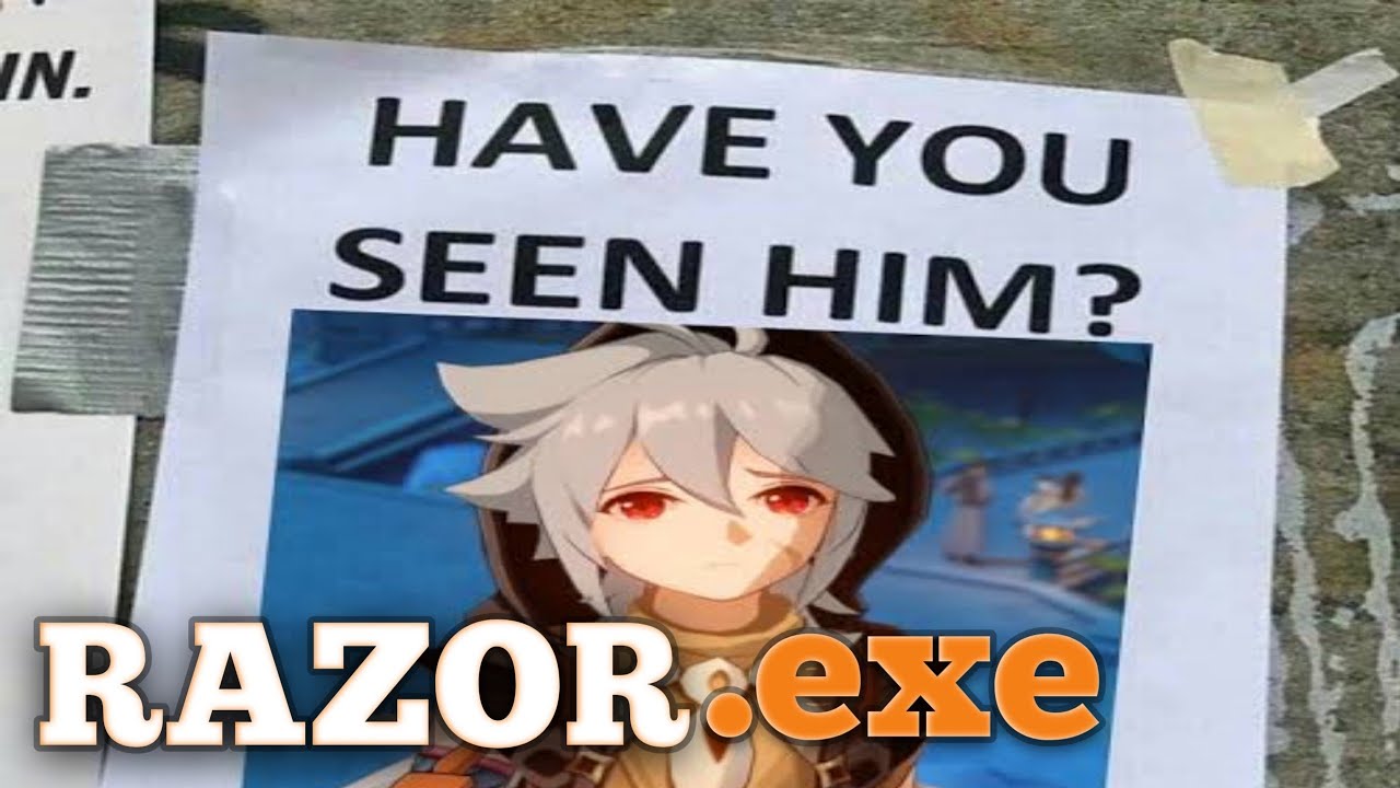 Genshin Impact Razor.exe - YouTube