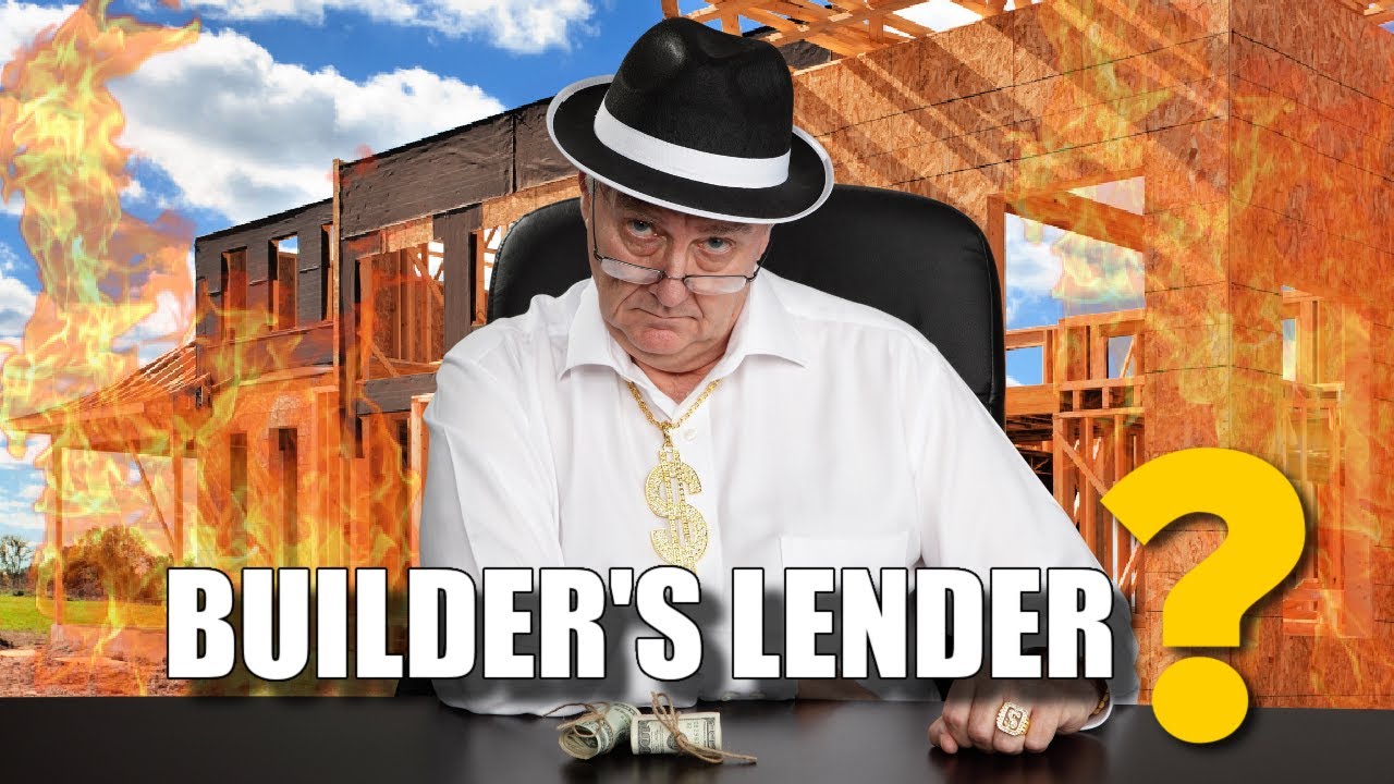 Should You Use The Builder's Lender | Mortgage Mondays - YouTube