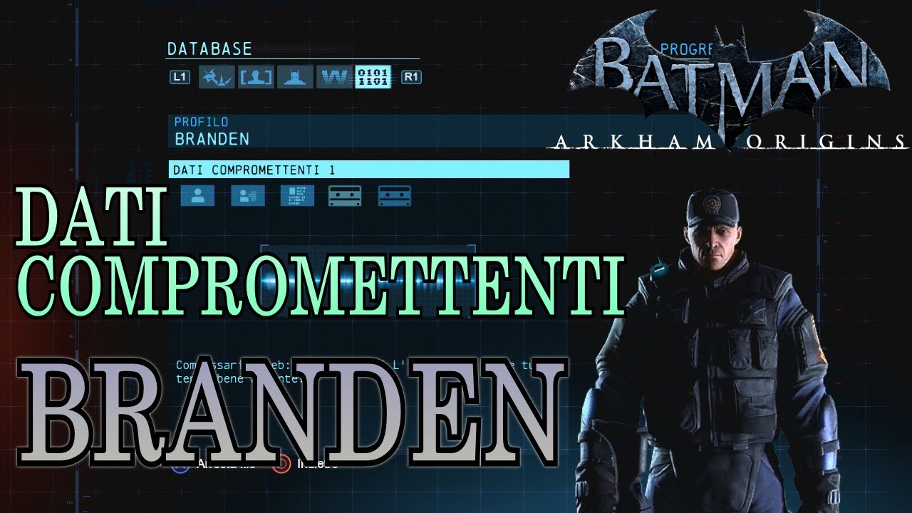 Batman: Arkham Origins (ITA)- Dati Compromettenti: Branden - YouTube