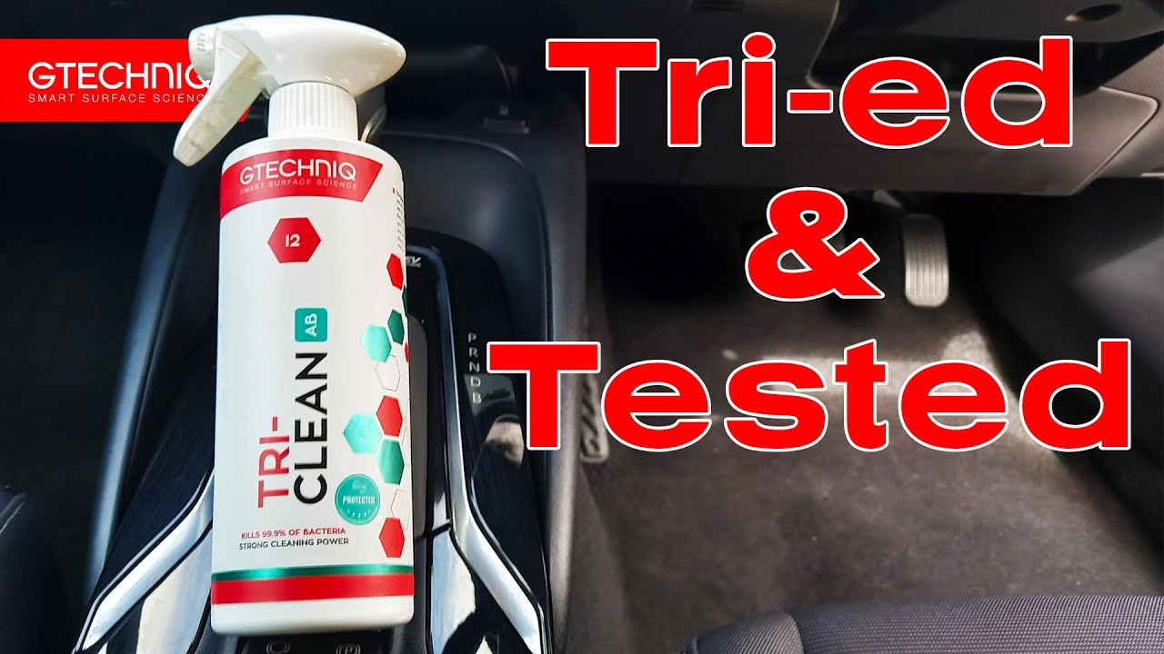 Is This The Ultimate Interior Cleaner? Gtechnic Tri-Clean - YouTube