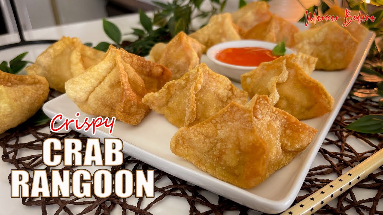 Crispy Fried Crab Rangoon - YouTube