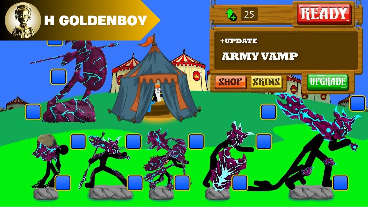 UPDATE VAMP BATTLE FINAL BOSS SKIN ARMY - STICK WAR LEGACY - H ...