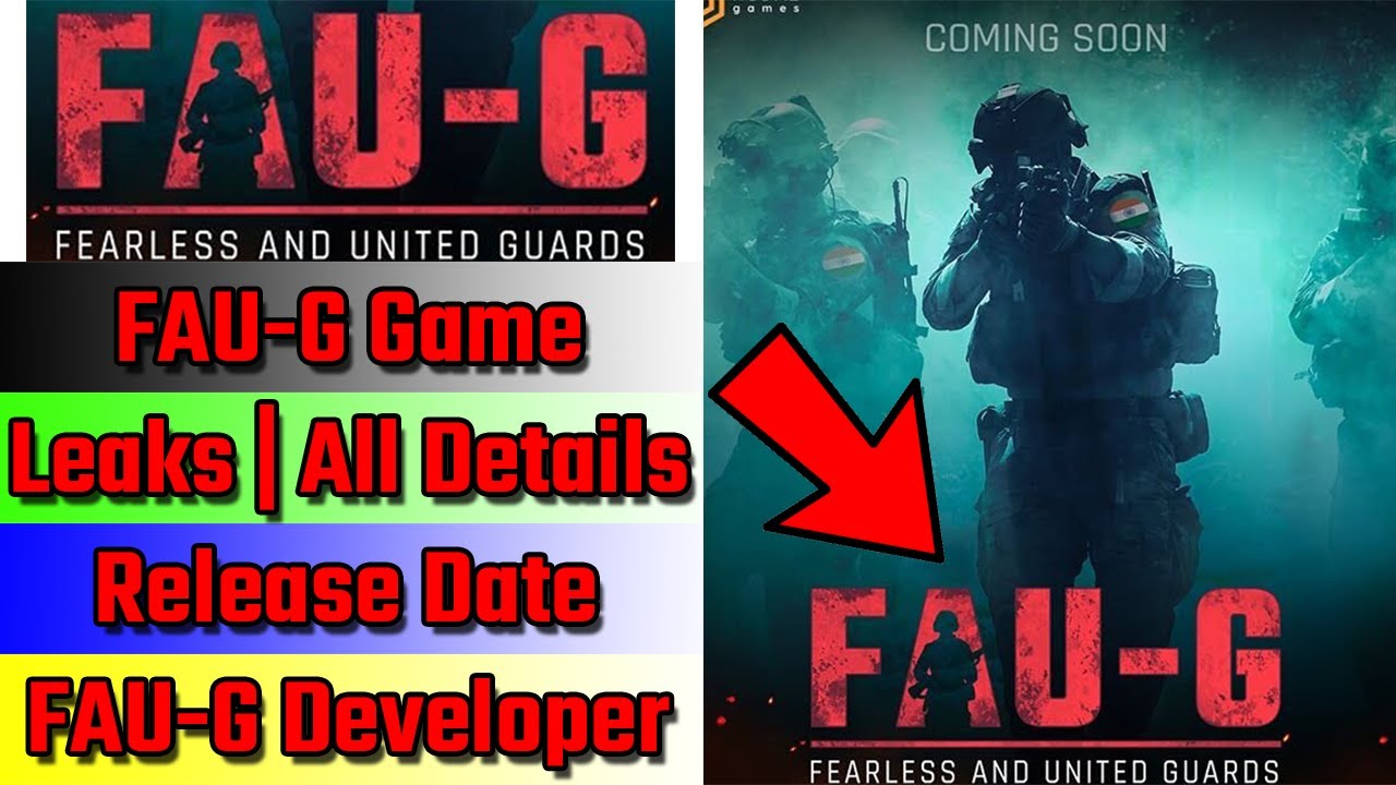FAU-G Game Leaks And All Details | FAU-G Release Date And Developer ...