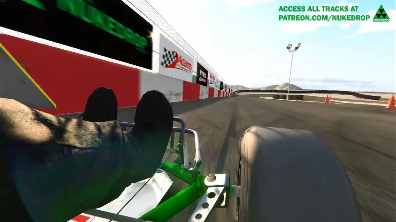 Adams Motorsports Park - Assetto Corsa - 2023 Track Mod - Nukedrop - Karting - Daytime - YouTube