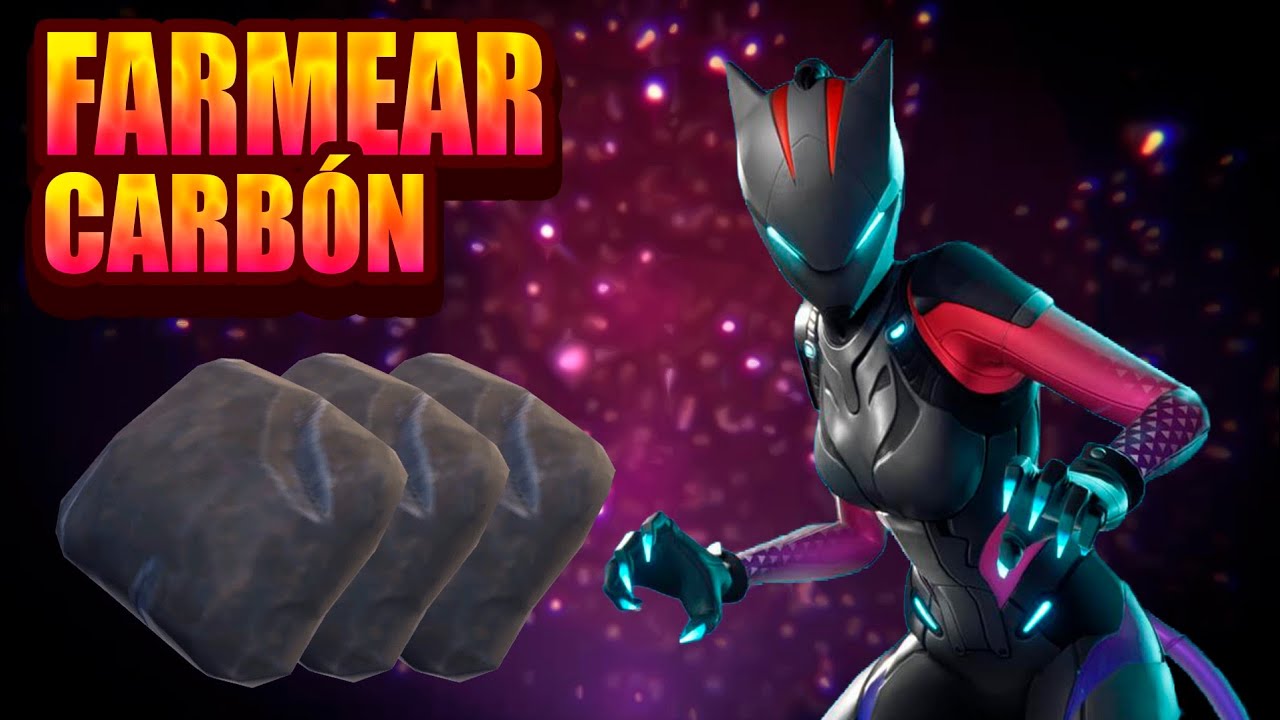 Como FARMEAR 1K de CARBÓN en 1 HORA en Fortnite Salvar el mundo - YouTube