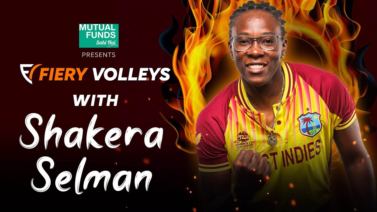 If not a cricketer what would Shakera Selman be? | Fiery Volleys - YouTube