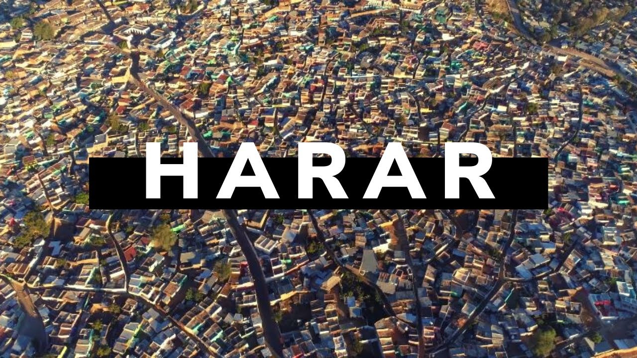 Harar Old City by Drone - Jugol - YouTube