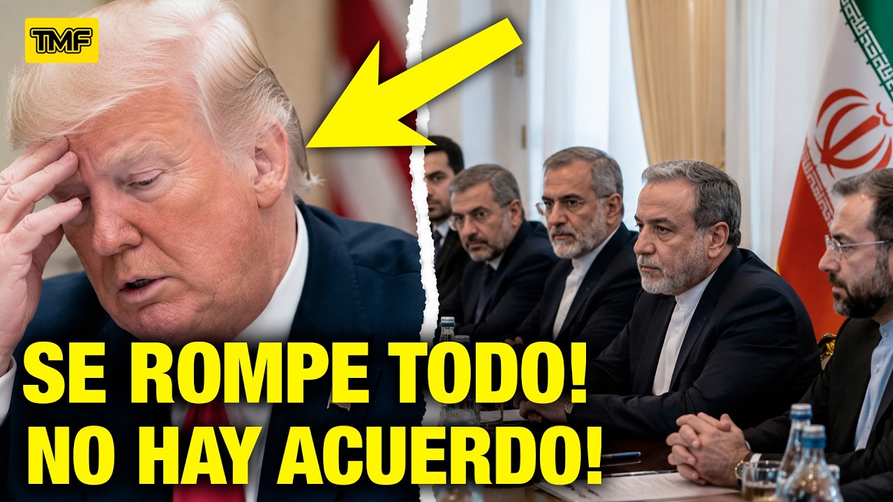 🚨IRÁN PONE CONTRA LAS CUERDAS A TRUMP! NO HAY ACUERDO! - YouTube
