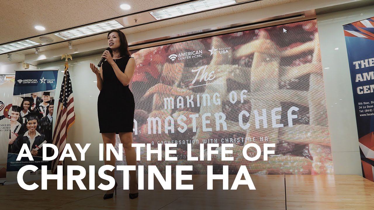A day in the life of Christine Ha, the Blind Cook - YouTube