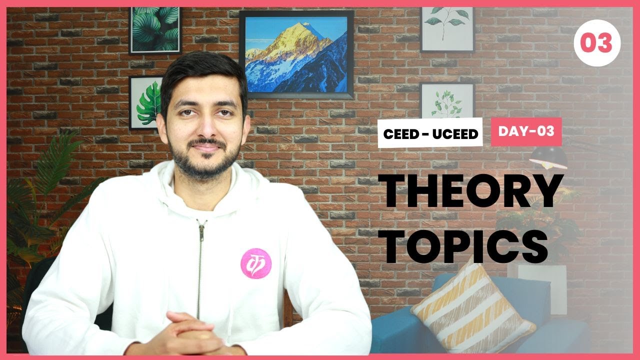 UCEED-CEED Practice 2023 | Day-3 Theory Topics - YouTube
