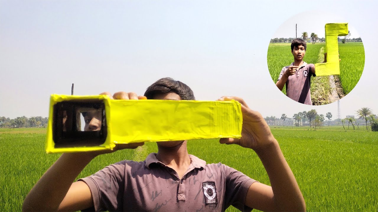 Periscope - পেরিস্কোপ || How To Make Simple Periscope From Cardboard ...