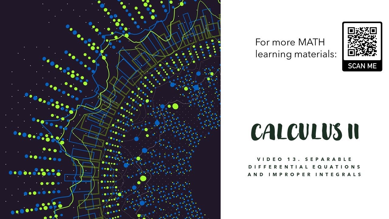 Separable Differential Equations and Improper Integrals [MATH 1432 Lab ...