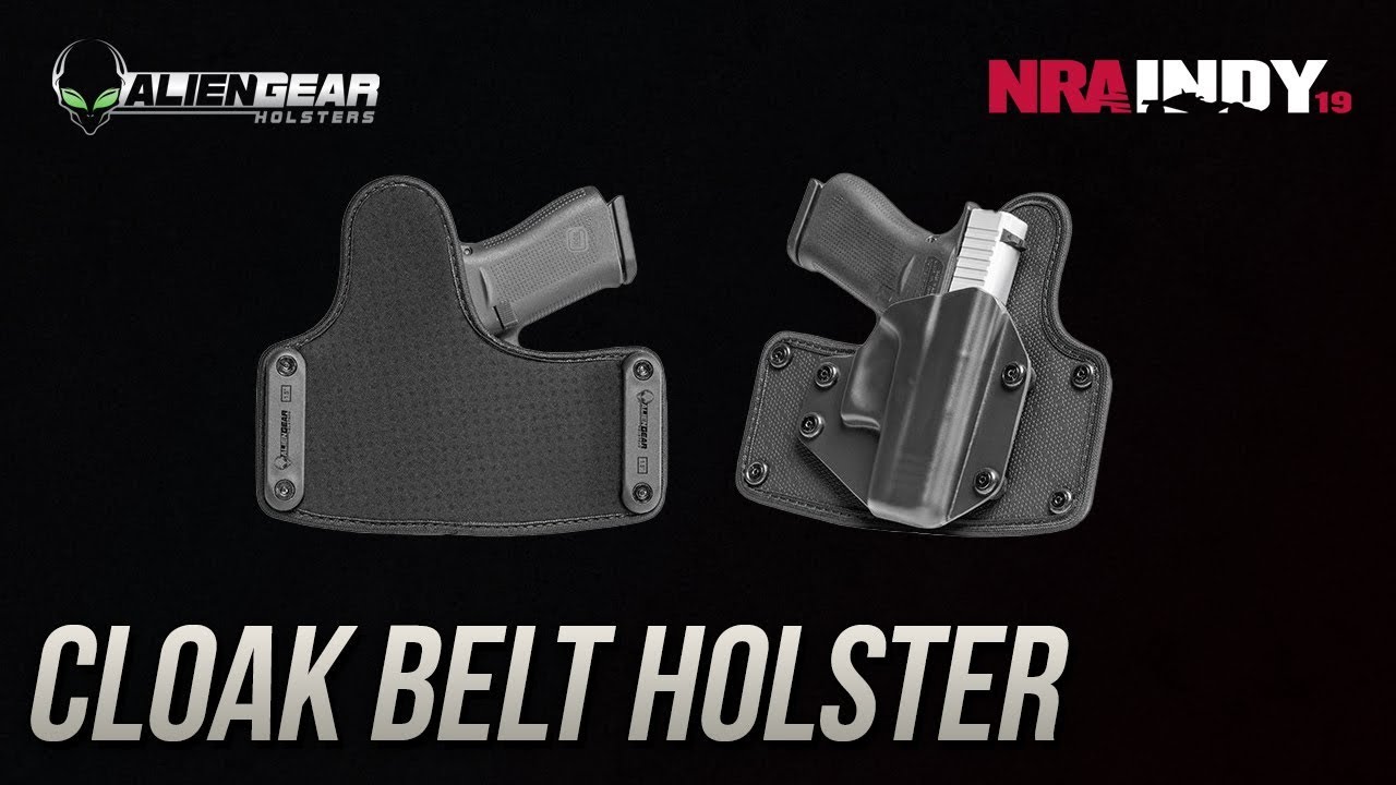 Cloak Belt Holster - Alien Gear Holsters - YouTube
