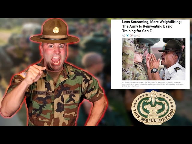 Army Drill Sergeant Screaming