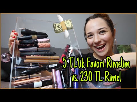 MAKYAJ KOLEKSİYONUM Part#1 TÜM MASKARALARIMI YORUMLADIM! 23 Farklı Rimel | Pahalı Ürünlere Muadil!