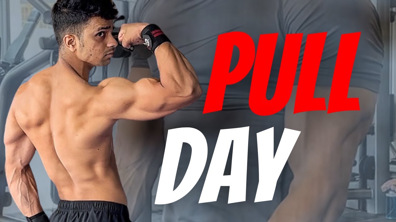 PULL DAY Workout For BEGINNERS | PUSH PULL LEG SPLIT DAY 1 - YouTube