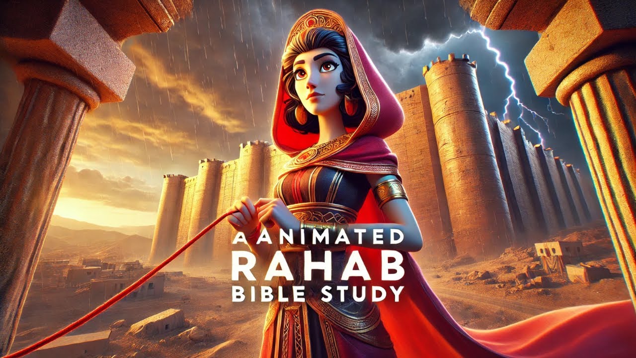 Animated Rahab Bible Study + Downloadable Study guide | Animated Bible Stories - YouTube
