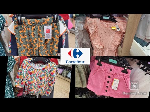 CARREFOUR. Collection vêtements Filles, Illzach île Napoléon, 19/04/23 ...