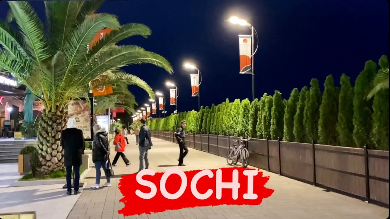 Russia Sochi Adler / Walk December 2023 - YouTube