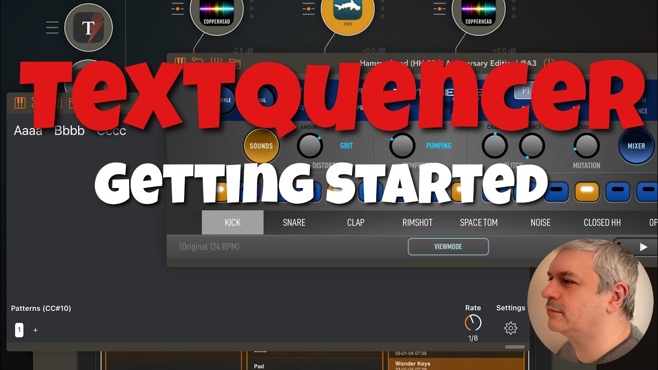 Cem Olcay Textquencer AUv3 Midi Sequencer - Getting Started - YouTube