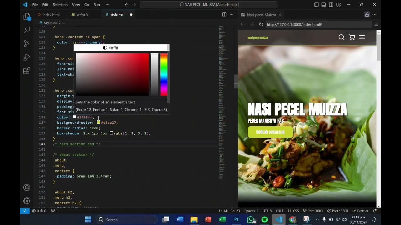 UTS PEMROGRAMAN WEB 1 - YouTube