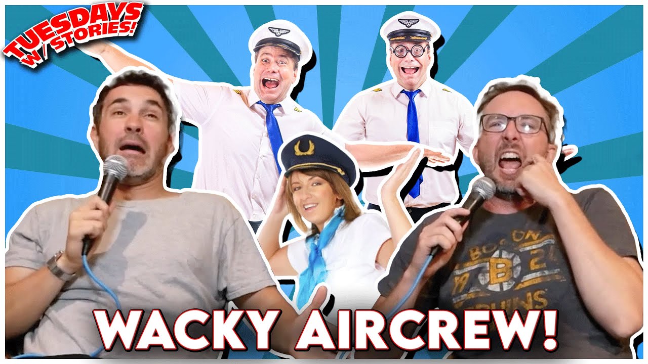 Mark Trapped with a Wacky Flight Crew - YouTube