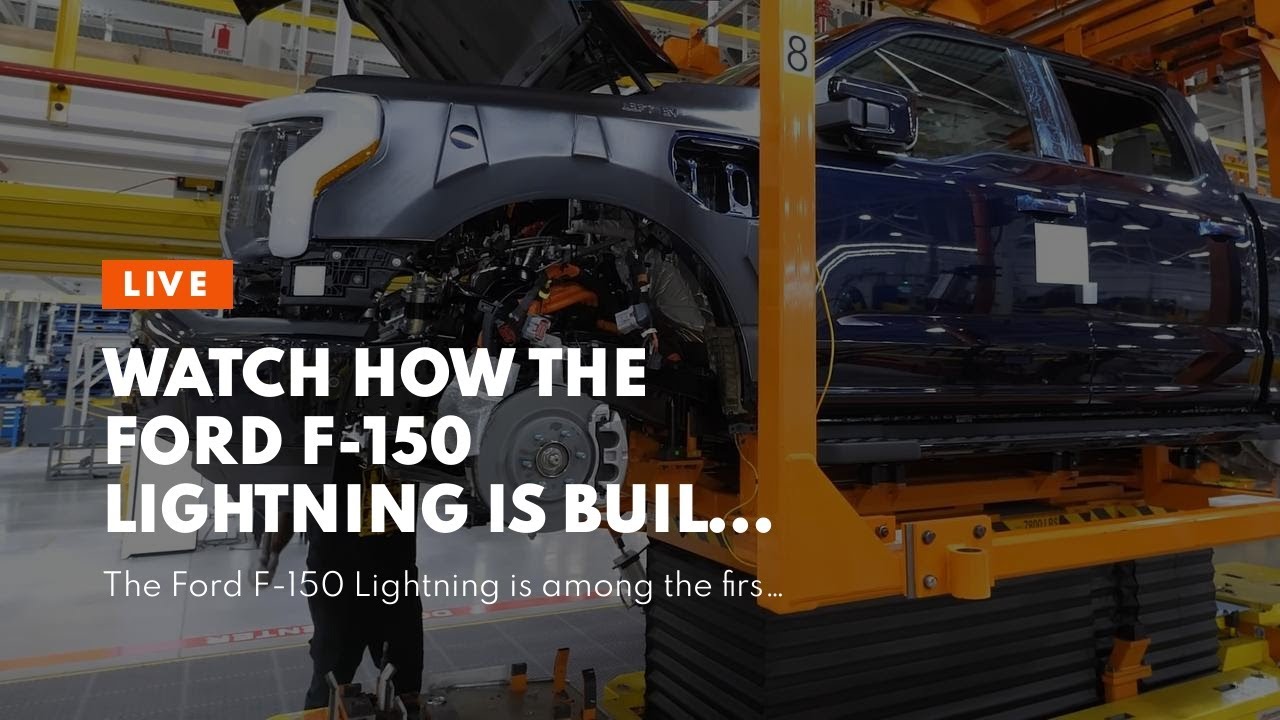 Watch How The Ford F-150 Lightning Is Built Using Autonomous Robots ...