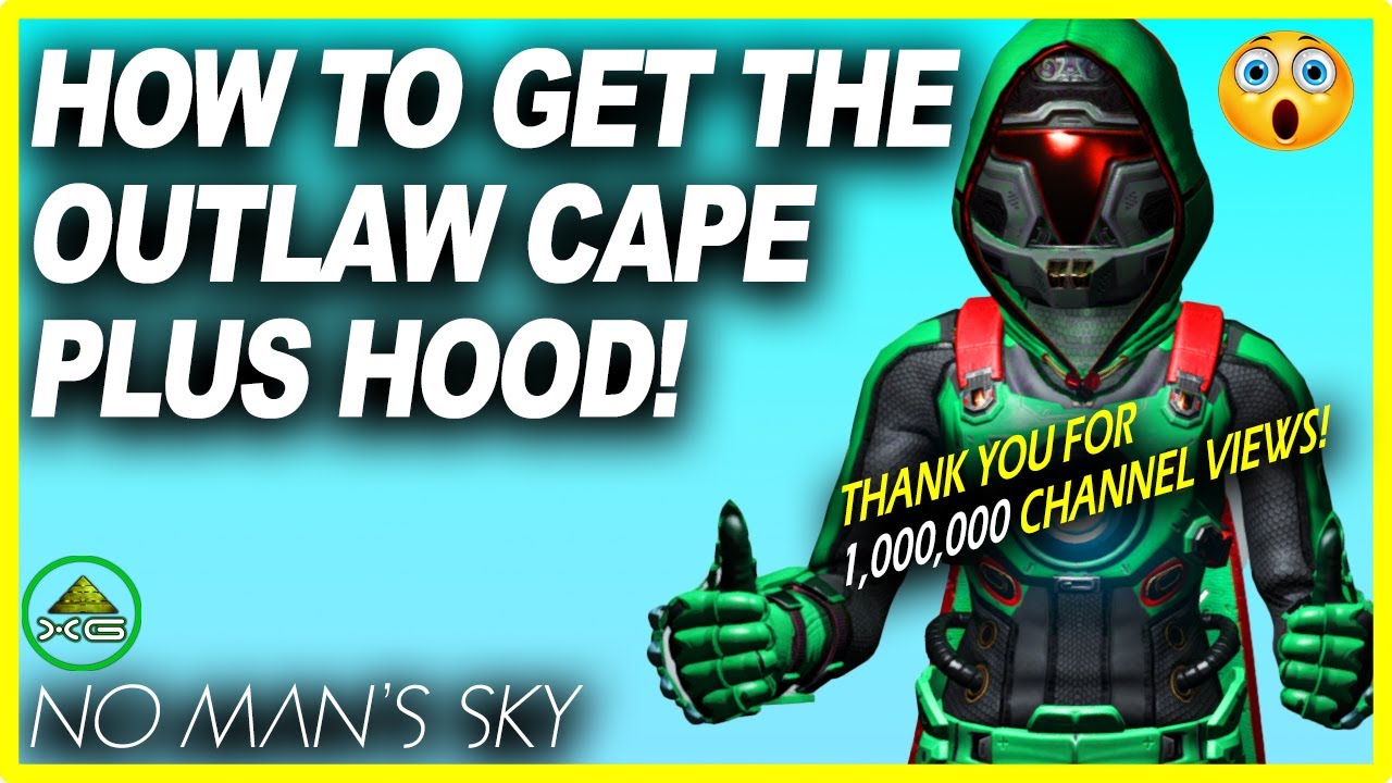 How To Get Outlaw CAPE and HOOD plus Expedition Rewards - No Mans Sky ...