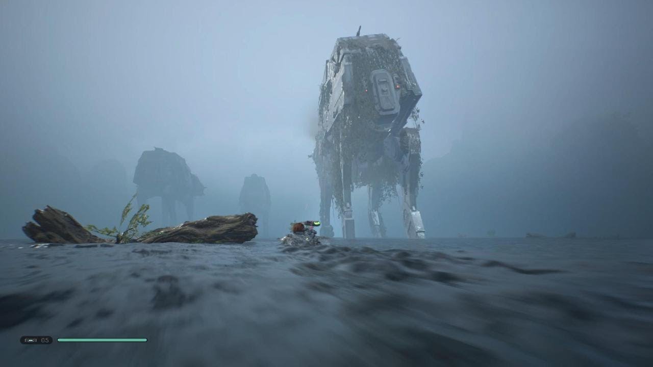 Imperial Walker Fallen Order PS5 - YouTube