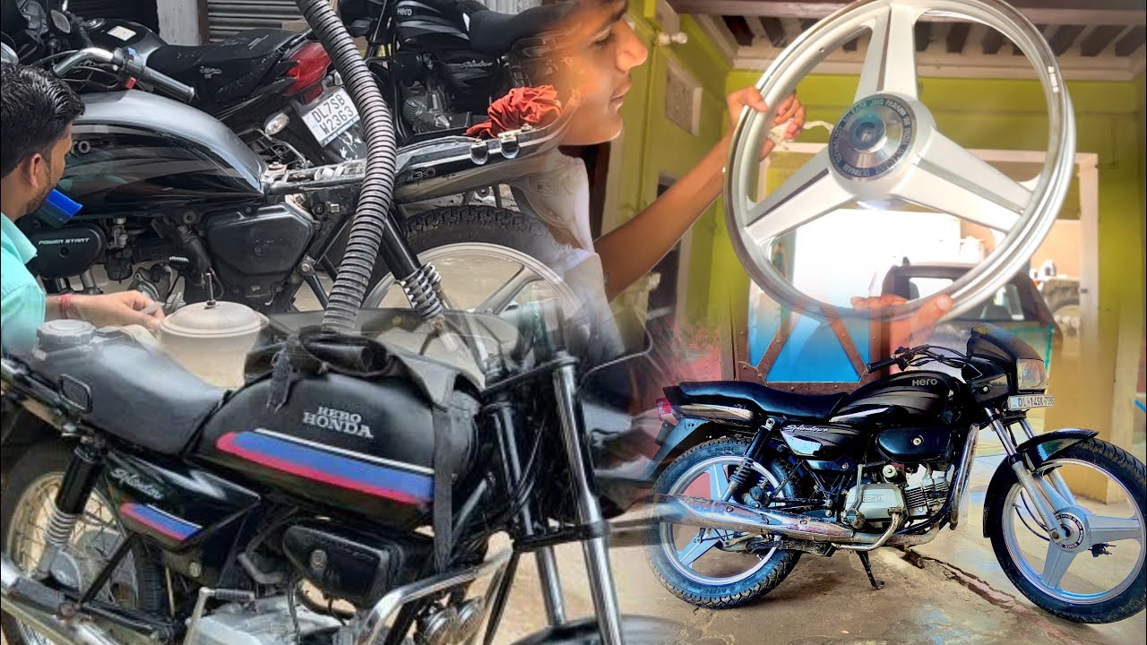 Full Modified Splendor|| Worth 6000/Only|| Splendor Modified On ...